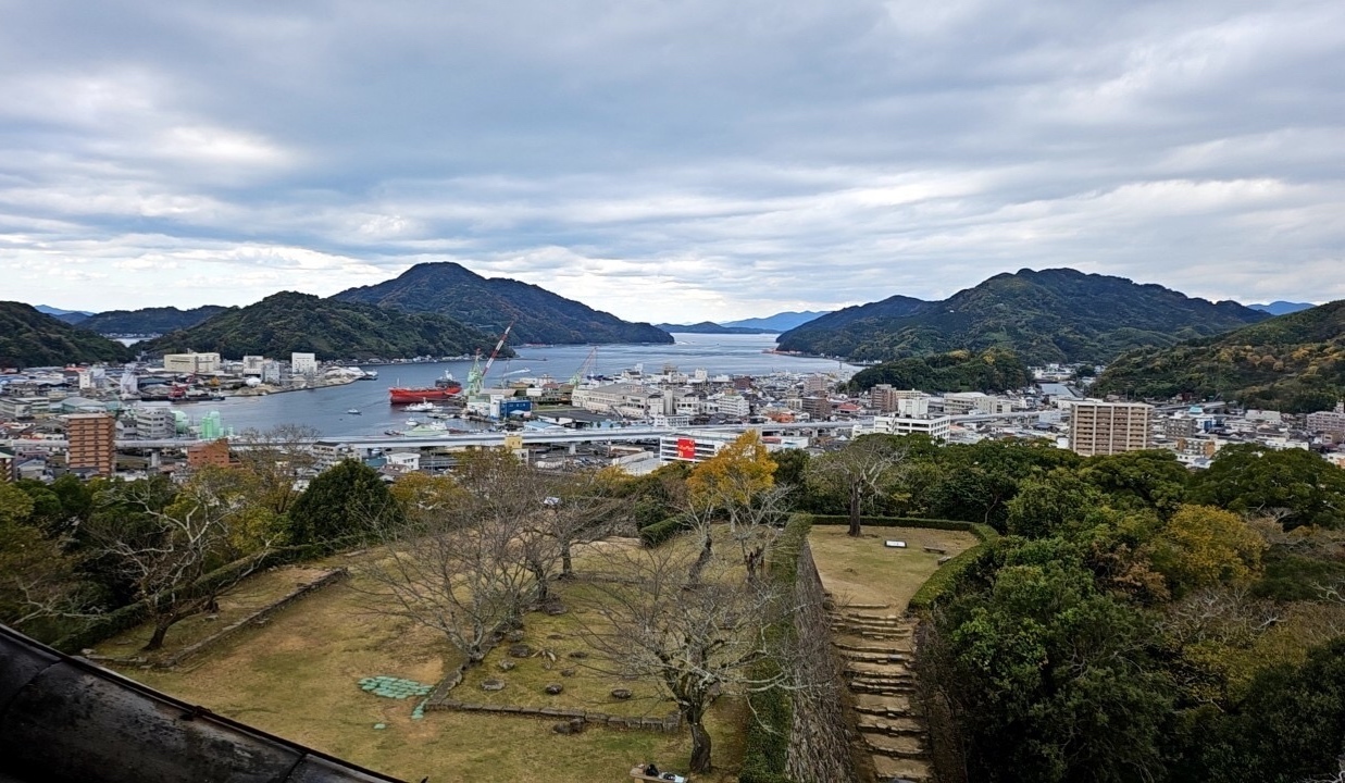 愛媛旅行② 宇和島城（2024年12月）: 温泉でのんびり・・・露天風呂付客室宿泊記(＋ふるさと納税)